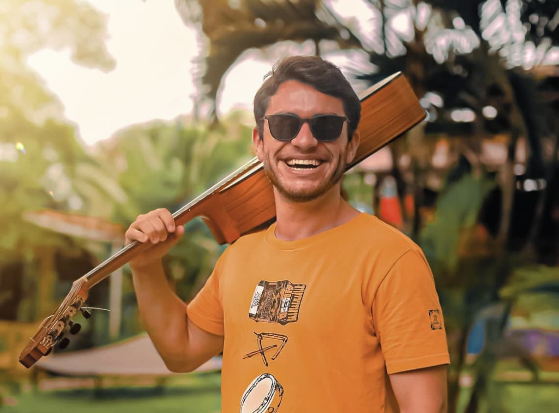 O canto de Gabriel Peres na Base Transcriativa - Uran Rodrigues