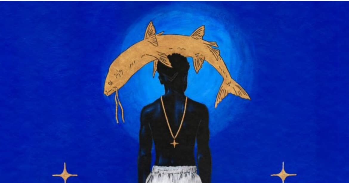 “Ori”, do artista Emerson Rocha, é a primeira obra adquirida na feira pelas mãos da baiana Maju ...